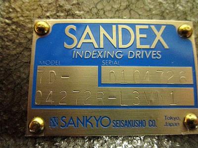 China Sankyo 7D-04272R-L3VW1 - 45-Degree Oscillator Gearbox for Sandex 4.5e for sale