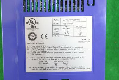 China NSK M-EDC-PS3090AB502 MEDC Precision Servo Drive 450W 0-15A 0-30V DC Industrial for sale