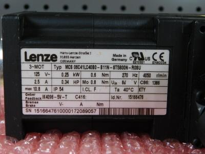 China Lenze MCS 06F41LC40P1-B11N-ST5S00N-R0SU for sale
