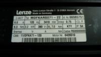 China LENZE MDFKARS071-22 IP65 Rated Industrial Battery With 3000 Rated Revolution Speed for sale