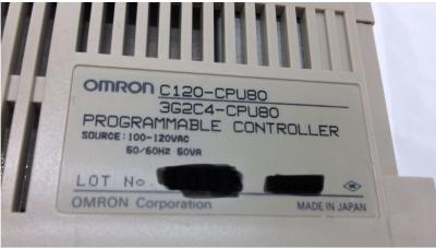 China Omron C120-CPU80 Operating Force 11.8 N Industrial Servo Moto for sale