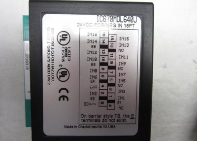 China The IC670MDL640 is a 16-Point discrete input module from the Field control series of GE Fanuc for sale