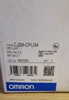 China Omron CJ2M-CPU34 Current Rating 5A Programmable controller for sale
