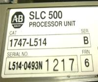 China 1747-L514  Processor Communication Interface Allen-Bradley Signal Range 4 - 20mA for sale