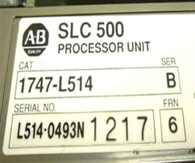 China 1747-L514  Processor Communication Interface Allen-Bradley Signal Range 4 - 20mA for sale
