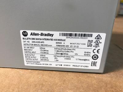 China ALLEN-BRADLEY 2093-AC05-MP5 Kinetix 2000 Integrated Axis Module and  Axis Module for sale