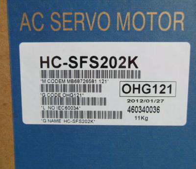 China Mitsubishi AC servo motor HC-SFS202K Operational Amplifiers Industrial Servo Motor for sale