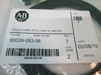 China ALLEN-BRADLEY 80026-053-06 Duplex Fibre Optic Cable 5.5M for sale