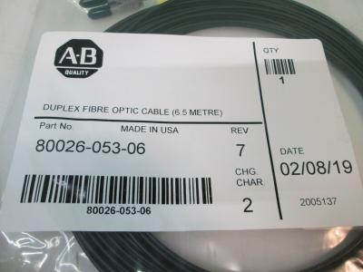 China ALLEN-BRADLEY 80026-053-06 Duplex Fibre Optic Cable 5.5M for sale