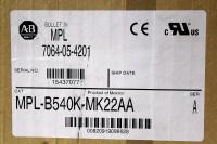 China ALLEN-BRADLEY MPL-B540K-MJ22AA MP-Series MPL 480V AC Rotary Servo Motor for sale