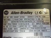 China ALLEN-BRADLEY MPL-B4540F-SJ2AA MP-Series MPL 480V AC Rotary Servo Motor for sale