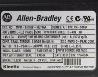 China ALLEN-BRADLEY A20B-0007-0361 MP-Series MPM 480V AC Rotary Servo Motor for sale