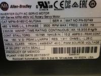 China ALLEN-BRADLEY MPM-B1651C-MJ72AA MP-Series MPM 480V AC Rotary Servo Motor for sale