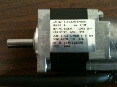 China ALLEN-BRADLEY TLY-A120T-HK62AA TL-Series TLY 240V AC Rotary Servo Motor for sale