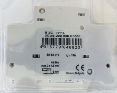 China ABB 2CDS200936R0001 S2C-H11L Auxiliary Contact Block Industrial Servo Drive CE Certified for sale