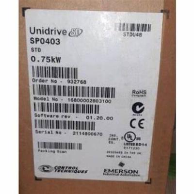 China EMERSON SP0403 Universal Variable Speed AC drive for induction and servo motors for sale