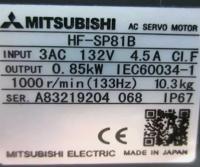 China Industrial Servo Motor Mitsubishi HF-SP81B for Medium Capacity Applications for sale