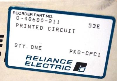 China RELIANCE 0-48680-211 Reliance Electric PC Tachometer Drive Board for sale