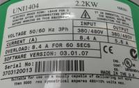 China EMERSON UNI1404 Control Techniques Emerson Unidrive Frequenzumrichter for sale