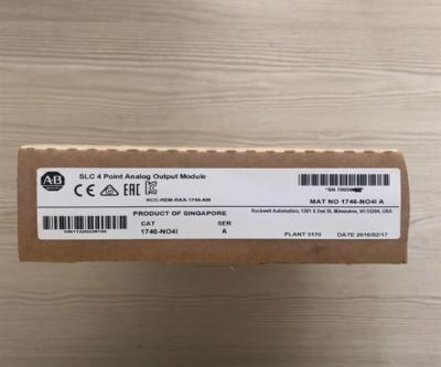 China Allen-Bradley 1746-NIO4I SLC 500 Analog Module 2-Inputs 2-Current Outputs for sale