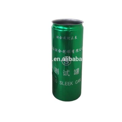 China 330ml Empty Beverage Aluminum Sleek Can for Food Canning for sale