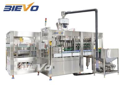 China 3-in-1 Carbonated Soft Drink Filling Machine 2000ml PET Bottle CSD Beverage Filling Line for sale