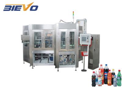 China PET Carbonated Soft Drink Filling Machine 16000bph 5450x3300x2900mm for sale