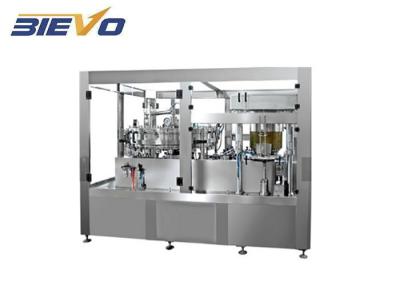 China Beer Can Filling Sealing Machine 1500BPH 1.5KW Carbonated Beverage Filler Capper for sale