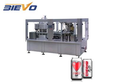 China Automatic 6000 CPH 1500ml Carbonated Beverage Can Filling and Sealing Machine for sale