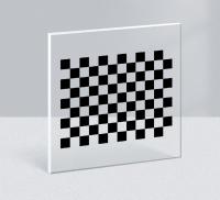 China OpenCV Checkerboard Calibration Board Glass Metal Materials for sale