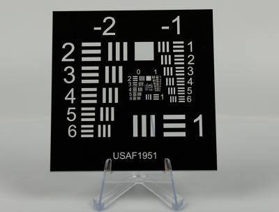 China High Precision USAF 1951 Resolution Calibration Board For Testing Camera for sale