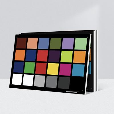 China Classic 24 Color Test Card For Camera Color Calibration Image Color Restoration for sale