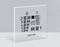 China Quartz Glass High Precision Resolution Test Card USAF1951 Positive / Negative Film for sale