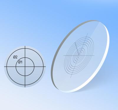 China High Precision Quartz Glass Reticle Photolithography Reticle for sale