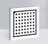 China Halcon Circular Dot Calibration Board high positional accuracy For Camera Robotics for sale