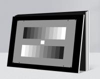 China 11 Step Grayscale Test Chart Transmissive & Reflective Types Gray Scale Card for sale
