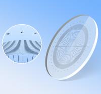 China High Precision Quartz Glass Protractor Reticle  Photolithography Reticle for sale