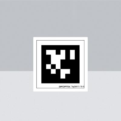 China AprilTag QR code label sticker for sale