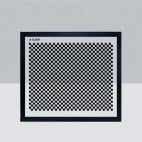 China High-precision metal-framed checkerboard film   the preferred choice for large-format transmissive calibration for sale