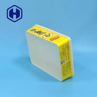 China Square 2600ml PP IML Plastic Containers Packaging Bpa Free for sale