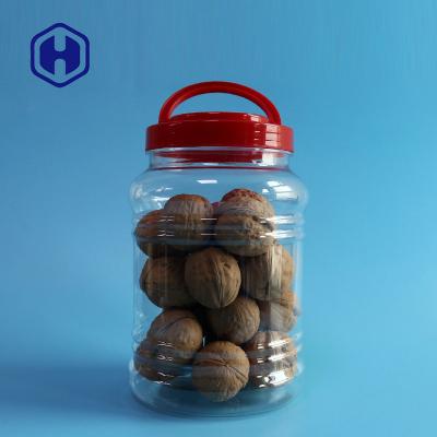 China 1700ml Food Grade PET Plastic Pickle Jars 99mm Diameter 181mm Height Airtight Leak Proof for sale