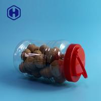 China 1700ml Food Grade PET Plastic Pickle Jars 99mm Diameter 181mm Height Airtight Leak Proof for sale