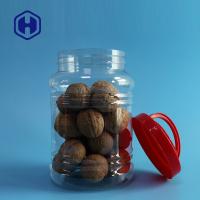 China 1700ml Food Grade PET Plastic Pickle Jars 99mm Diameter 181mm Height Airtight Leak Proof for sale