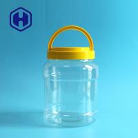 China 80.5oz BPA Free Food Grade Wide Mouth Plastic Jars with Lids 2380ml for sale