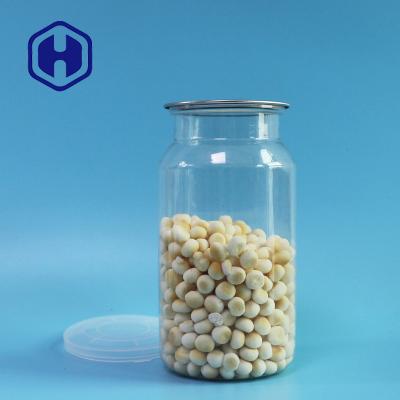 China BPA Free Transparent PET Can 670ml Airtight Food Grade Plastic Container Customizable for sale