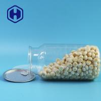 China BPA Free Transparent PET Can 670ml Airtight Food Grade Plastic Container Customizable for sale