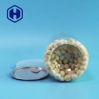 China BPA Free Transparent PET Can 670ml Airtight Food Grade Plastic Container Customizable for sale