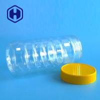 China Air Tight Tall Round Screw Top PET Plastic Jar 167mm Height 690ml 23oz for sale