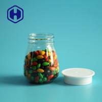 China Food Safe PET Jar 100ml 3oz for Sweets Chocolate Beans Spice Candies Small Packaging for sale