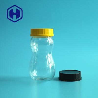 China Gourd Shape 290ml Leak Proof Plastic Jar With Lids Nuts Food Packaging for sale
